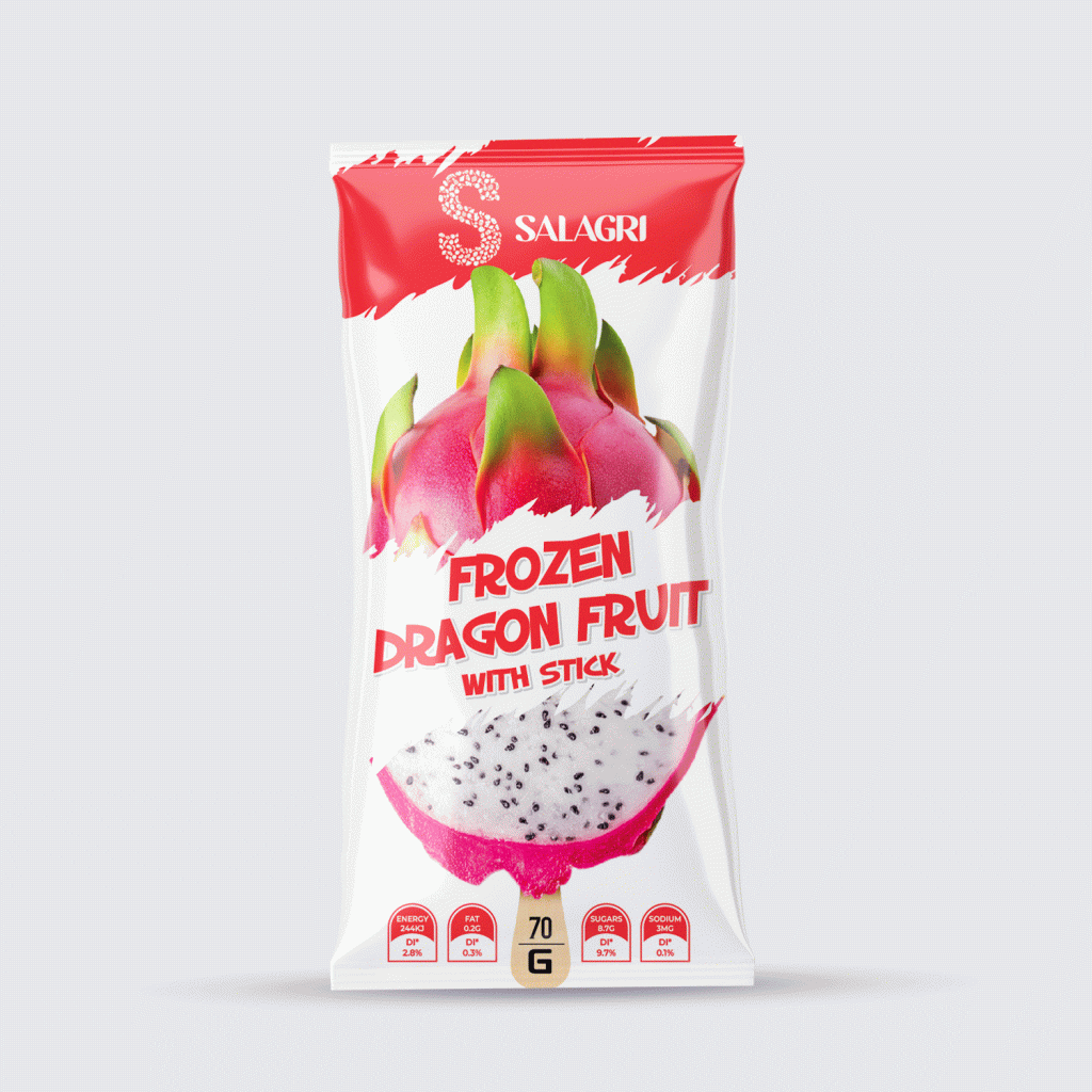 SALAGRI Frozen Dragon Fruit With Stick | 70g