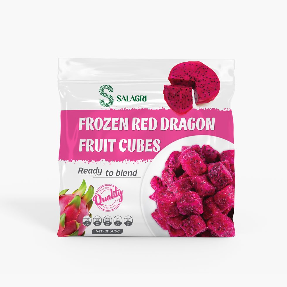 SALAGRI Frozen Fruit Cubes – 100% Natural & Nutrient-Rich