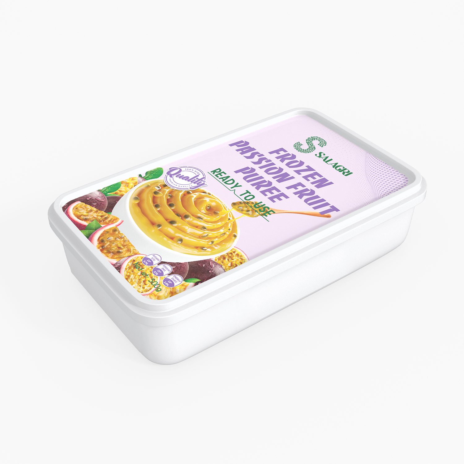 Passion Fruit Frozen Fruit Puree RTB – 100% Natural