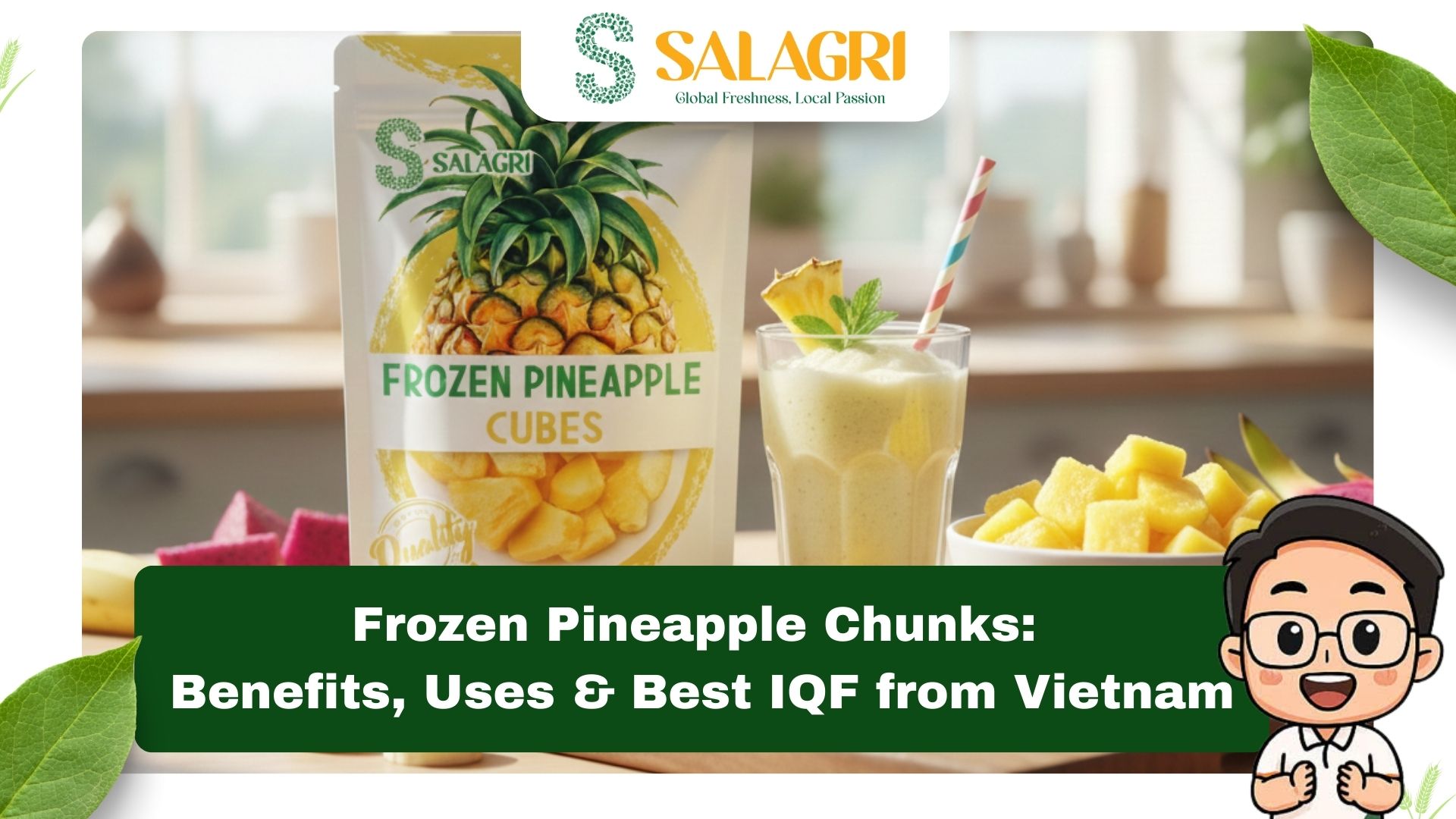 Frozen Pineapple Chunks: Benefits, Uses & Best IQF